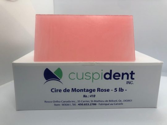 Cire de montage rose Cuspident - Cuspident