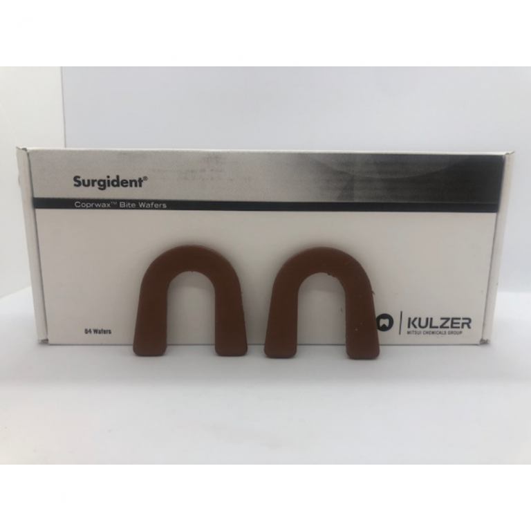 Cire d'occlusion Coprwax Bite Wafers Surgident - Cuspident